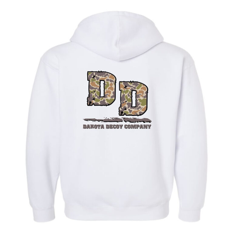 DD CAMO LOGO HEAVY WEIGHT HOODED SWEATSHIRT
