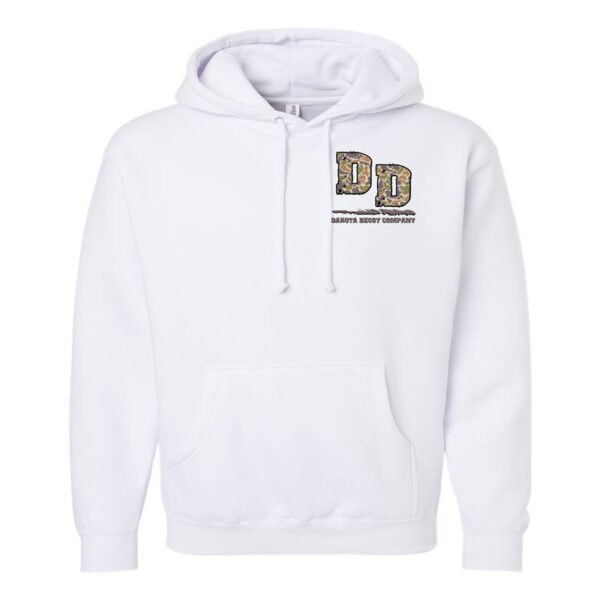 DD CAMO LOGO HEAVY WEIGHT HOODED SWEATSHIRT